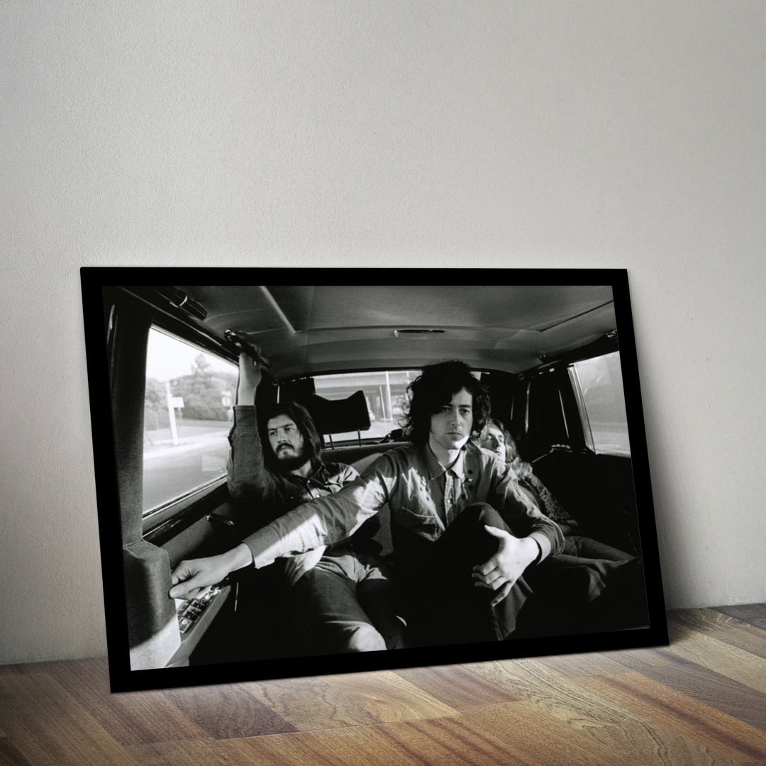 Led Zeppelin Limo Los Angeles 1971 Poster – thelucidlab