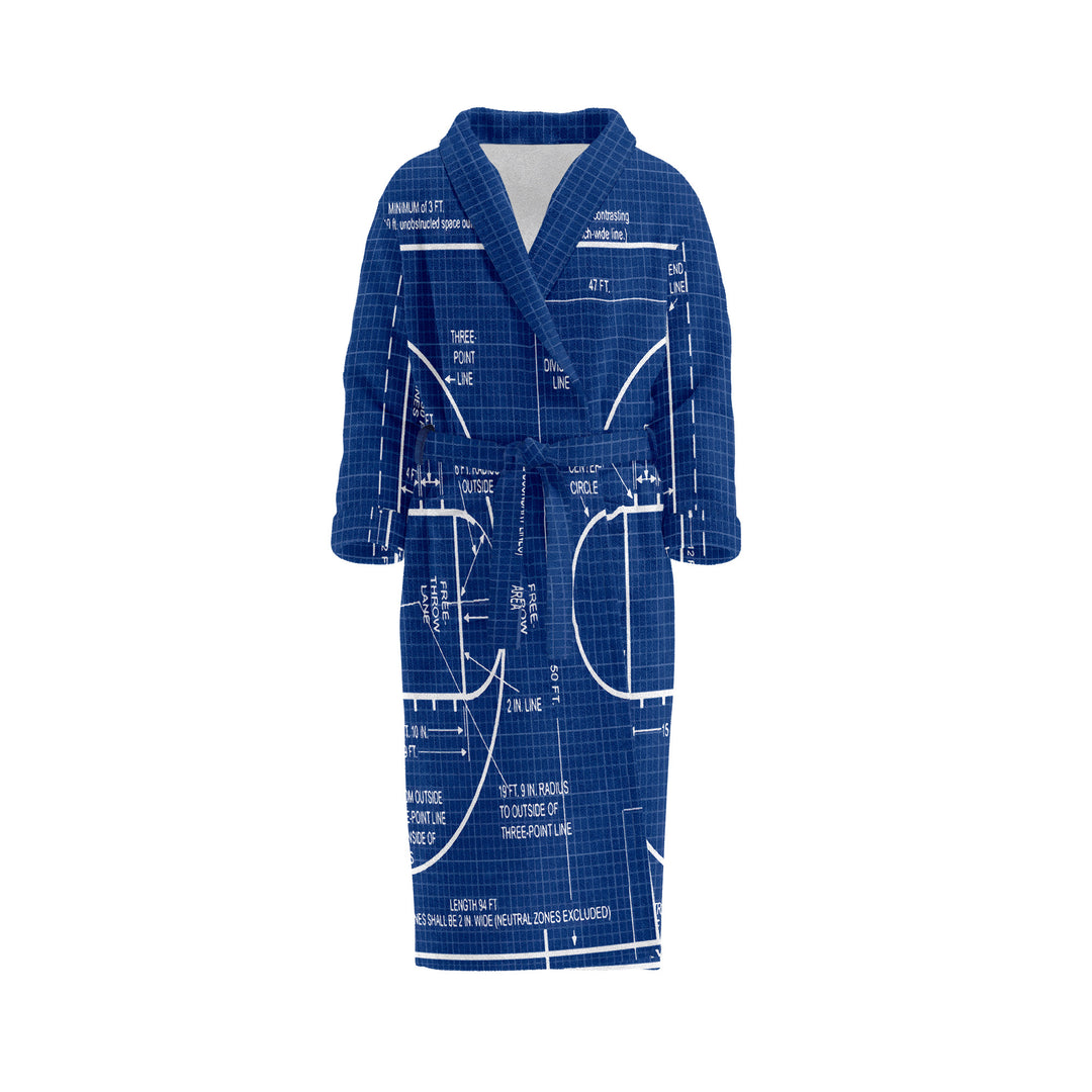 Dijital Baskılı Bornoz / Çabuk Kuruyan Antibakteriyel Kumaş – thelucidlab