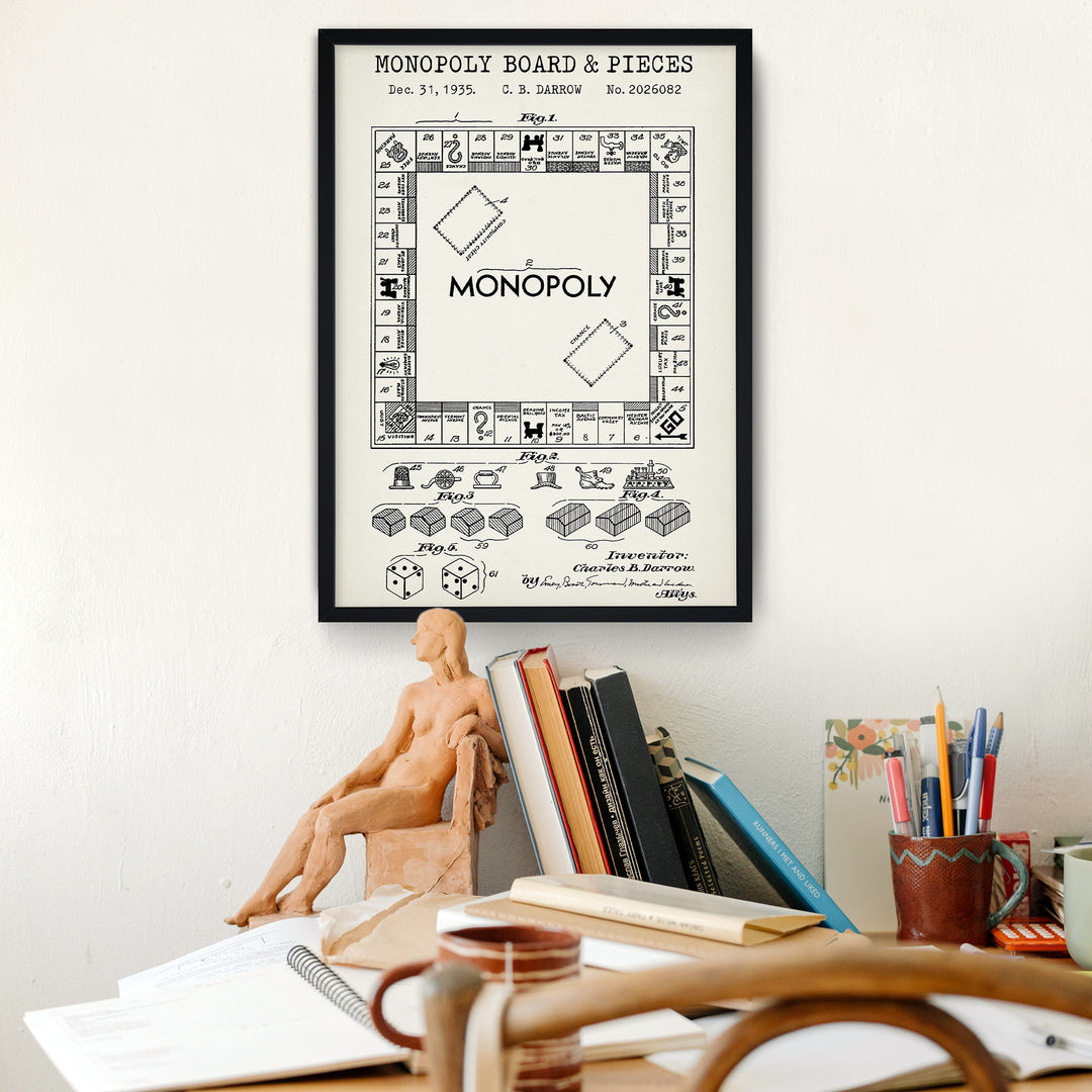 Monopoly Ivory Poster – thelucidlab