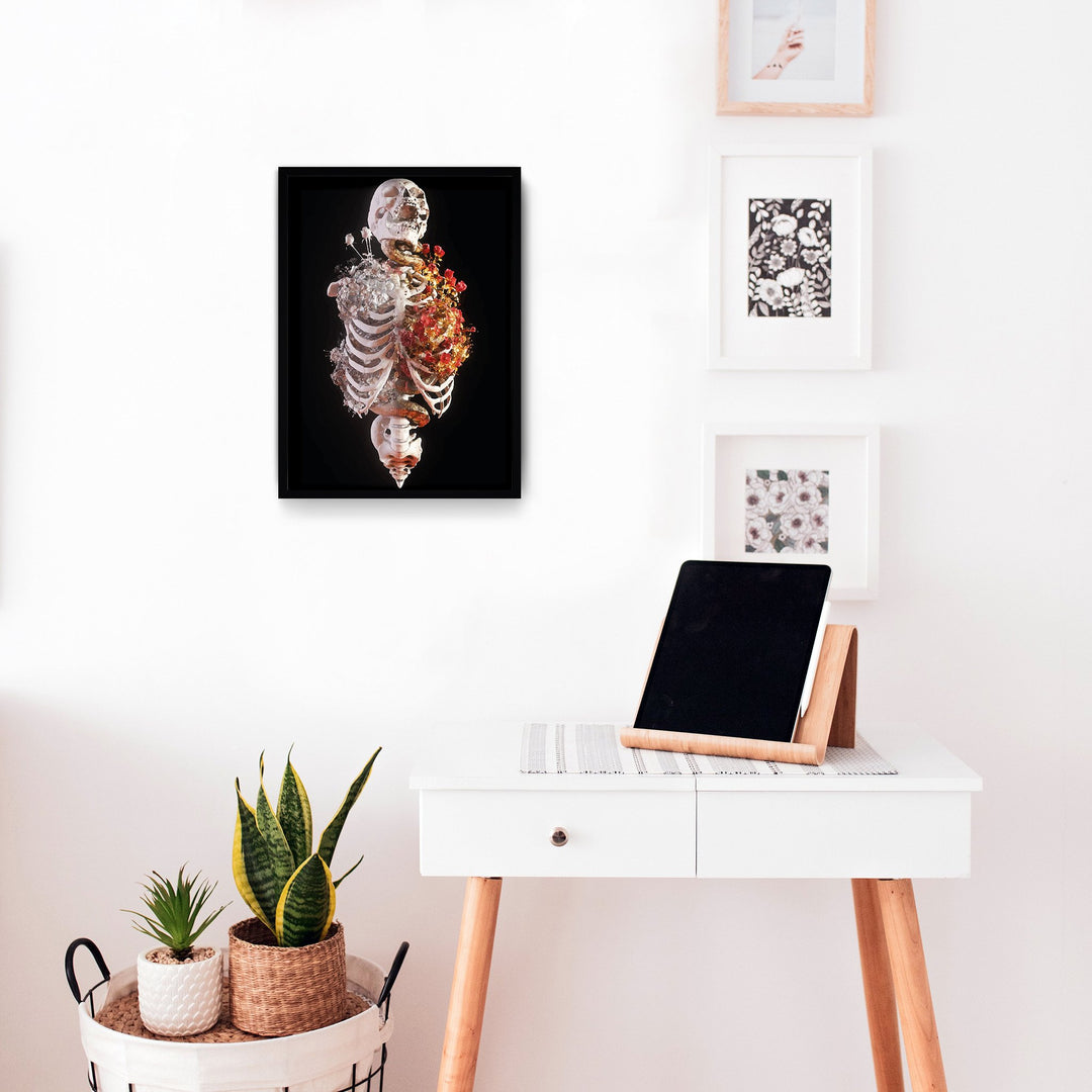 Blossom Skeleton Poster – thelucidlab