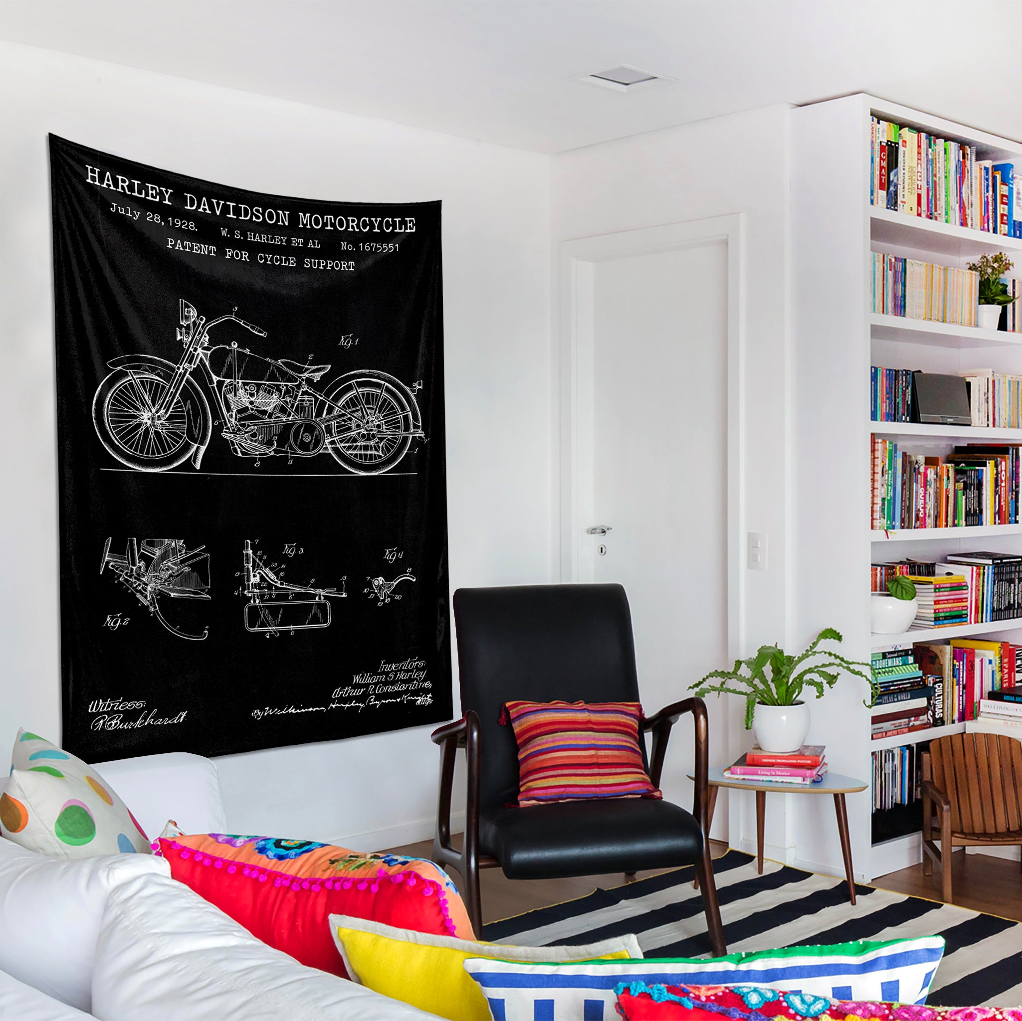 Harley Davidson Living Room Decor Ideas | Shelly Lighting
